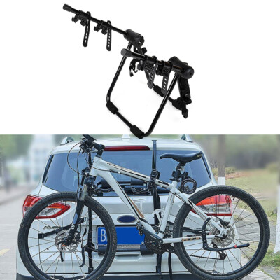 2 Rear Bicycle Carrier Rack Hatchback Mounted Foldable Adjustable | eBay