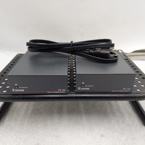 LOT OF 2 Extron PS 124 12VDC 4A Power Supply | eBay