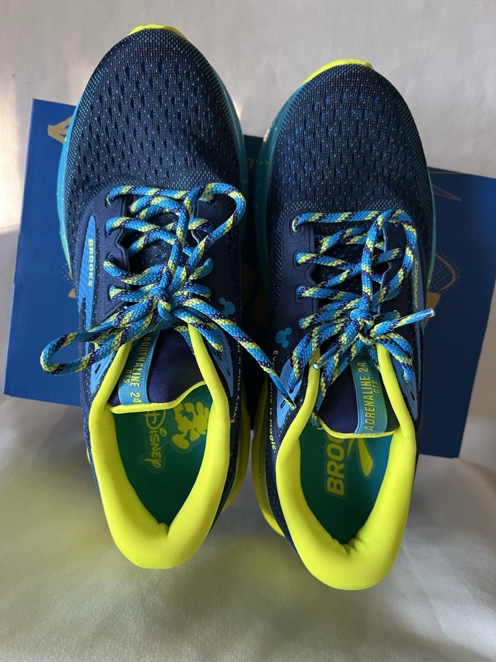 NEW RunDisney 2025 Brooks Adrenaline GTS 24 Mickey Mouse Women’s Size 8 ...