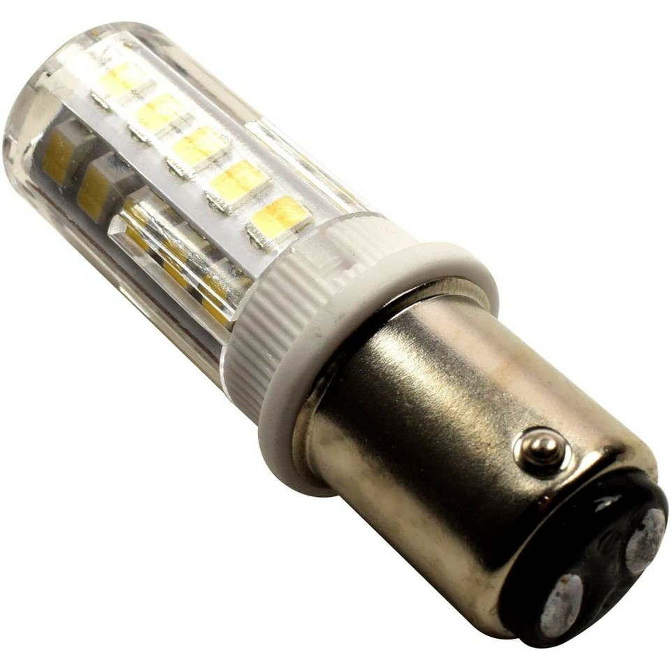 2-Pack HQRP 12V-24V DC BA15d Double Contact LED Bulb Replacement 1130 ...