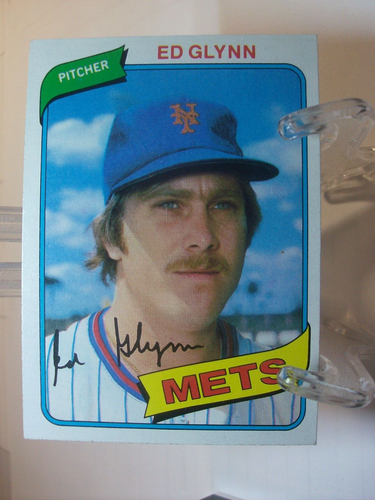 1980 Topps Baseball Card #509 - Ed Glynn - New York Mets (95540) | eBay