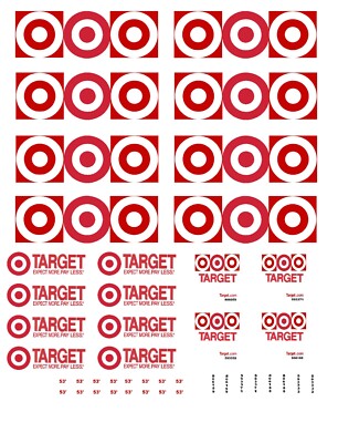 HO Scale Truck / Trailer Decals. " Target " | eBay