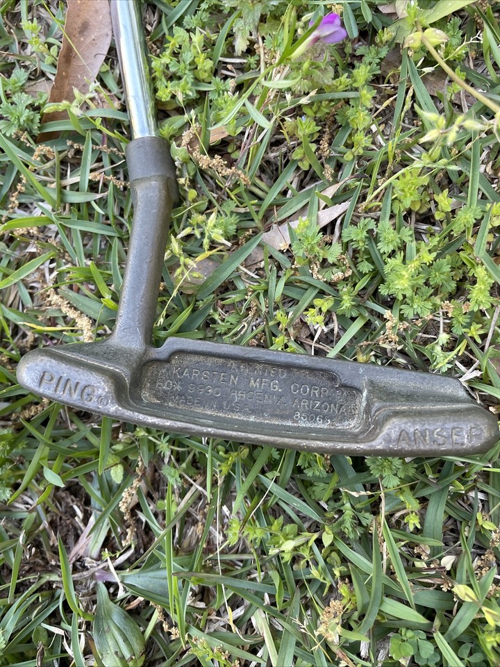 Vintage Original Rare Ping Anser Putter Has Original Ping Grip & patina ...
