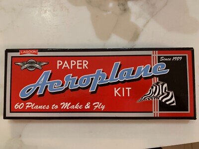 Lagoon 60 Paper Airplane Kit - Aeroplane Kit Never Used | eBay