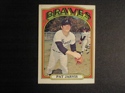 1972 Topps Baseball Braves Pat Jarvis Card # 675 | eBay