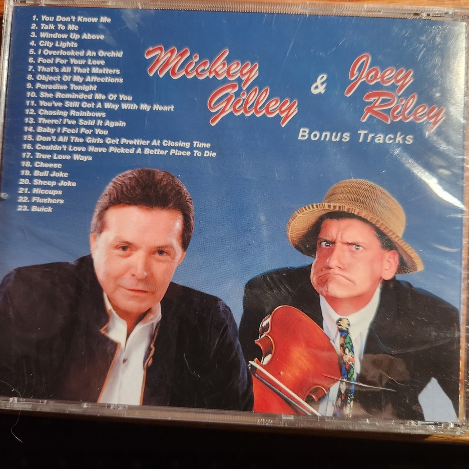 Mickey Gilley & Joel Riley Bonus Tracks CD NEW, Sealed | eBay