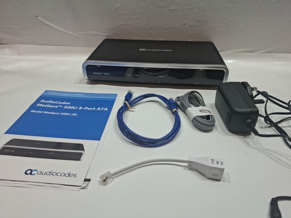 AudioCodes Mediant 500Li 8-Port Multi Service Business Router | eBay UK