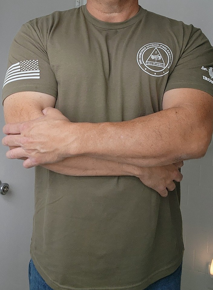 2AD (FWD) Association "4th Annual Reunion 2025" T-Shirt (Military Green ...