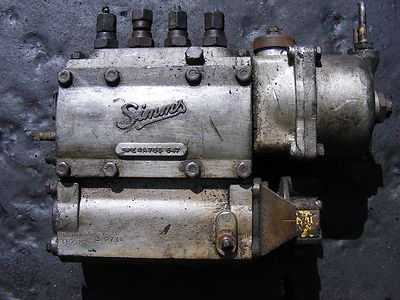VINTAGE SIMMS 4 CYLINDER DIESEL FUEL INJECTION PUMP (MODEL SPE4A75S647 ...