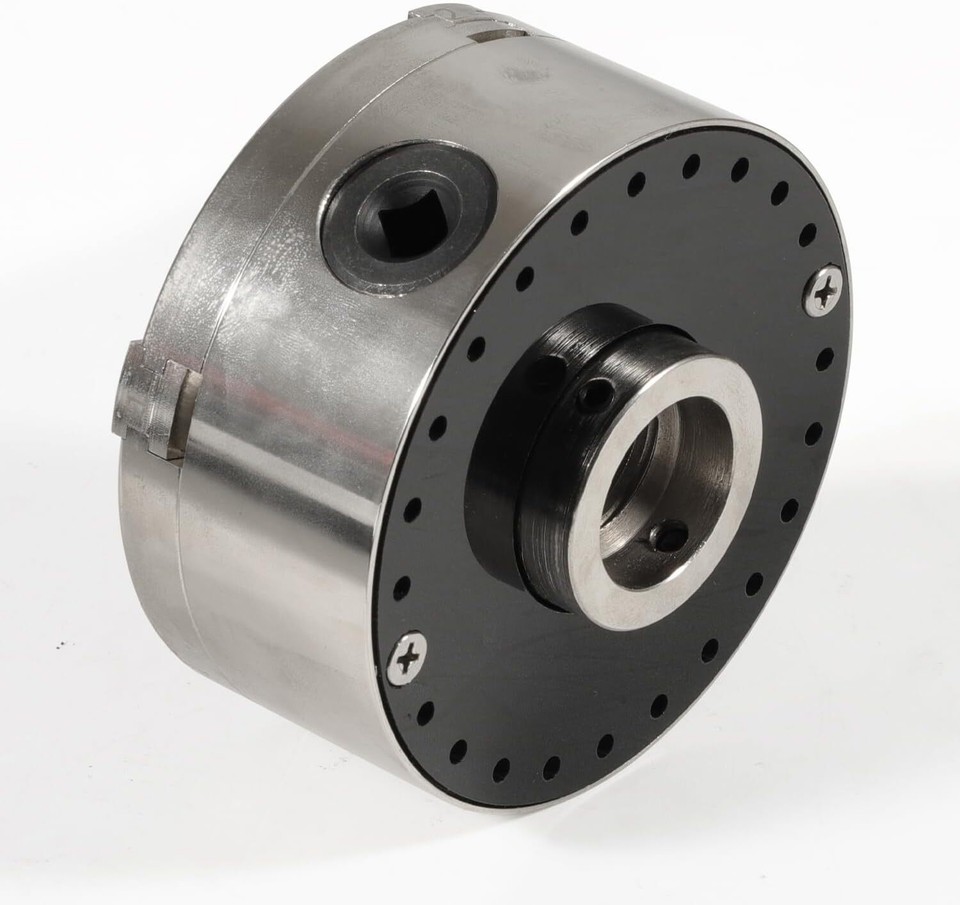 4 Inch Wood Lathe Chuck Set 1" x 8 tpi, Self Centering 4 Jaw Wood ...