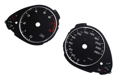 Audi A4 (B8) , Audi Q5 Replacement Dial - Converted From Mph To Km/H ...
