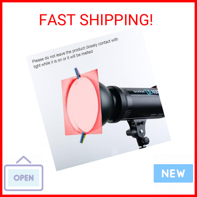 9 Pack Gel Filter Colored Correction Gel Light Filter Transparent Color ...