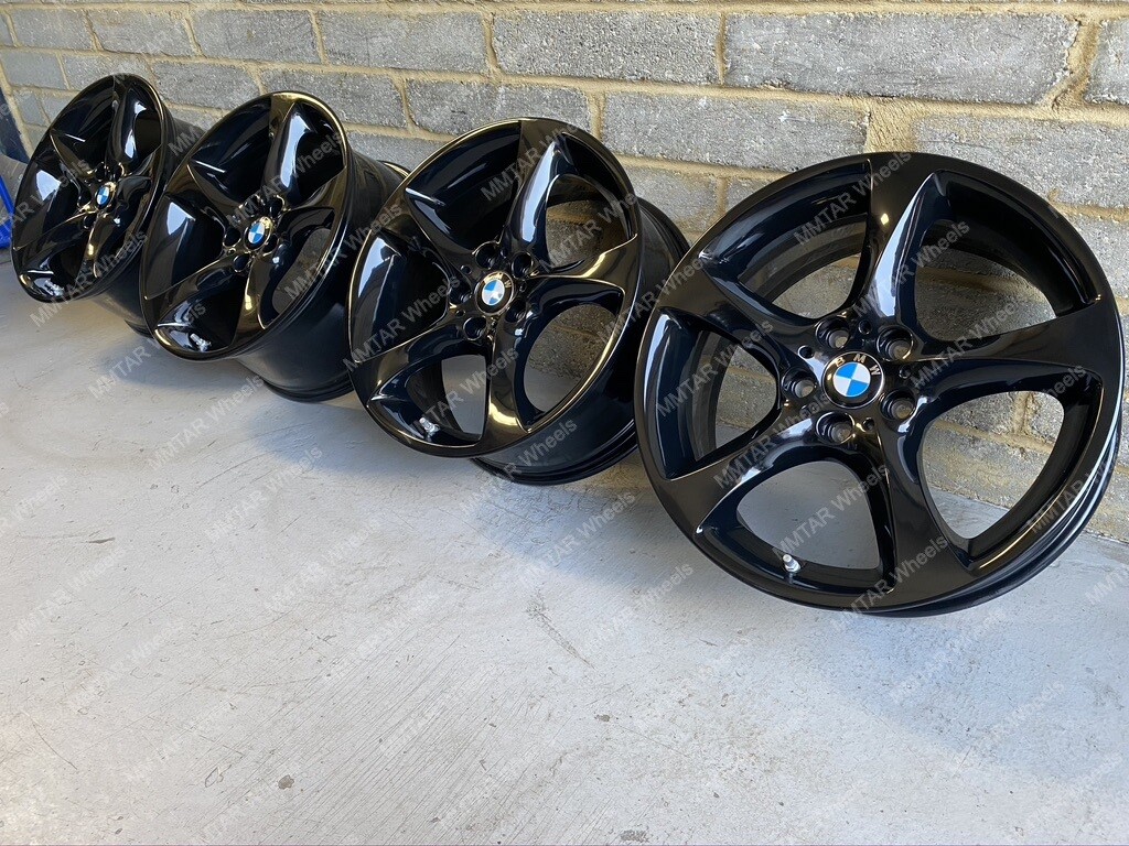 Genuine 19" BMW 3 Series E90 E91 E92 E93 Black Twist 230 Wheels And New ...