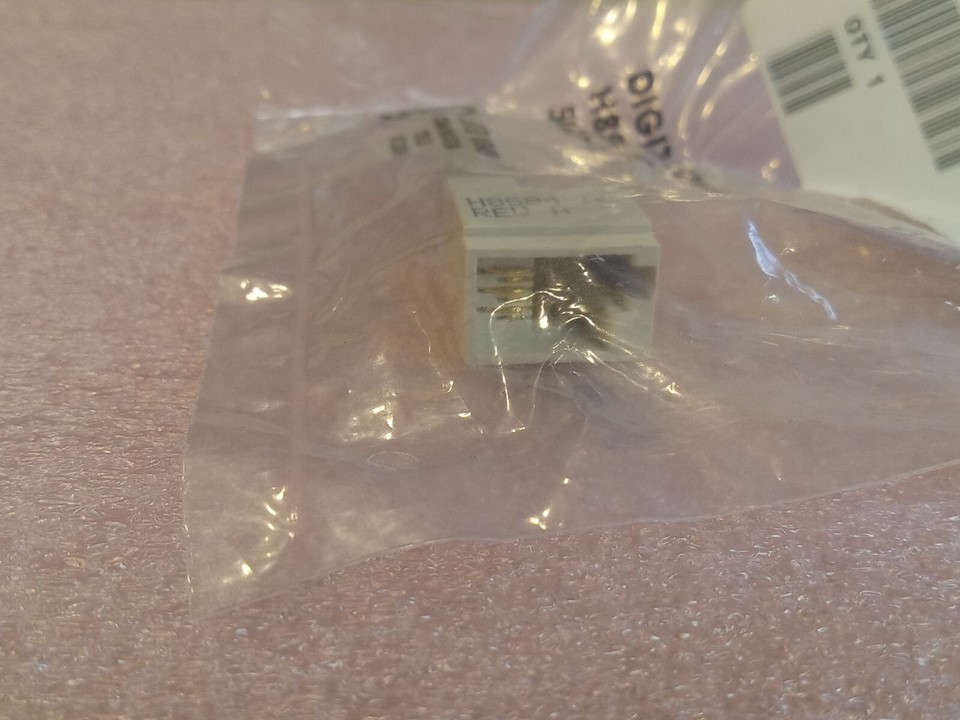 DEC / Digital Equipment Connector Adapter RJ45 M TO 6 PIN MMJ REV A | eBay