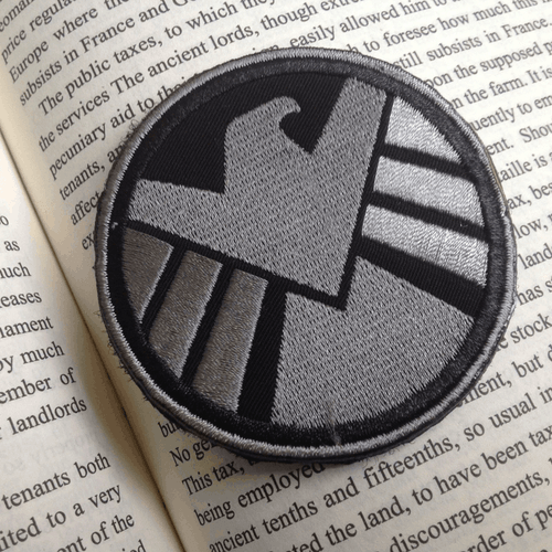 Agents of S.H.I.E.L.D PATCHES Marvel SHIELD EMBROIDERED Hook&Loop PATCH ...