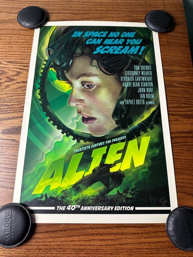 Orlando Arocena - Alien Limited Movie Poster Art Print BNG | Mondo | eBay