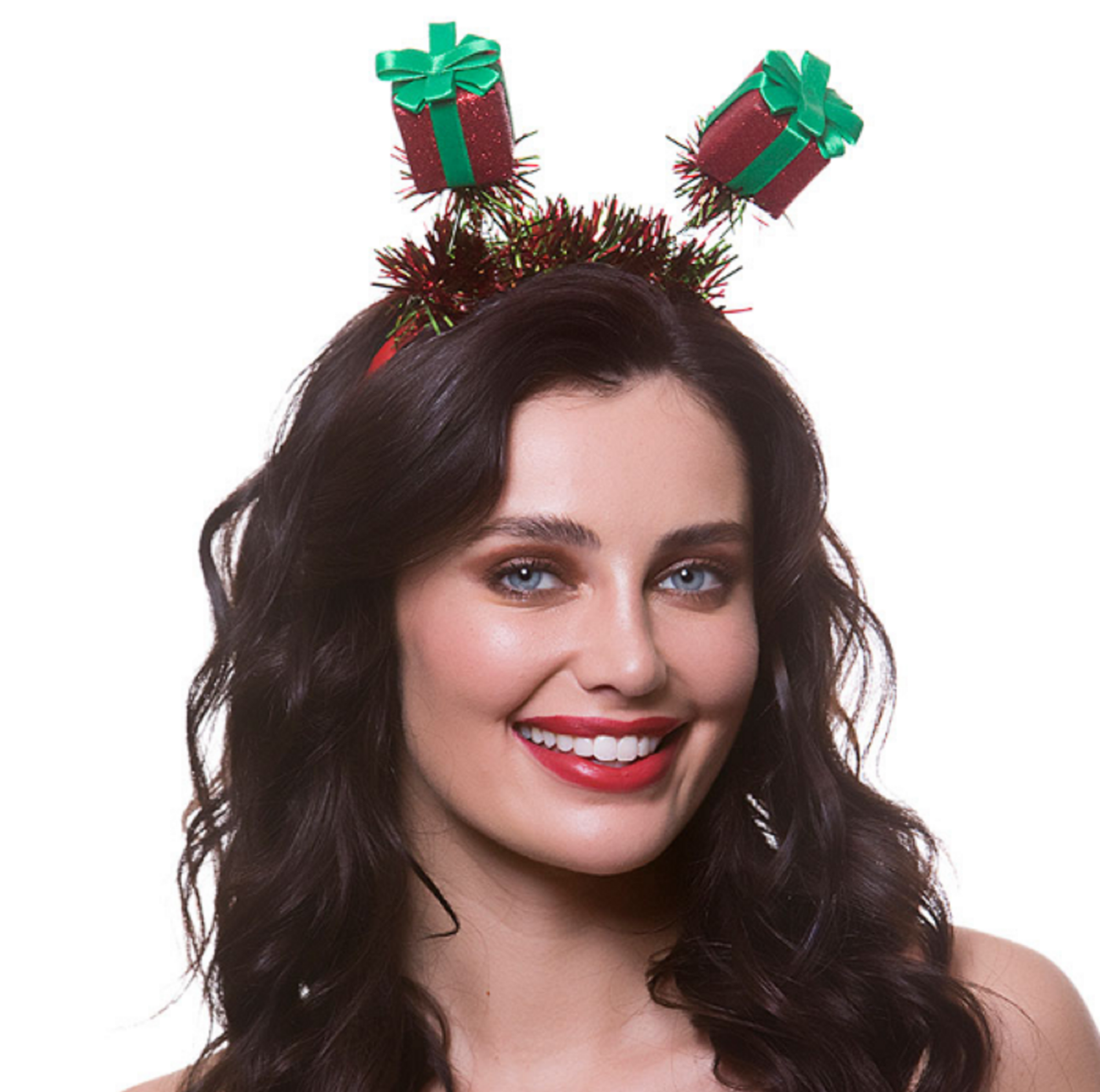 Christmas Gift Headband Boppers Ladies Fancy Dress Novelty Xmas Present ...