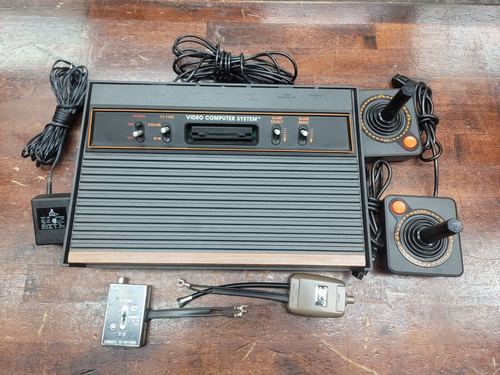 Atari CX-2600A Bundle W/11 Games Tested And Works | eBay