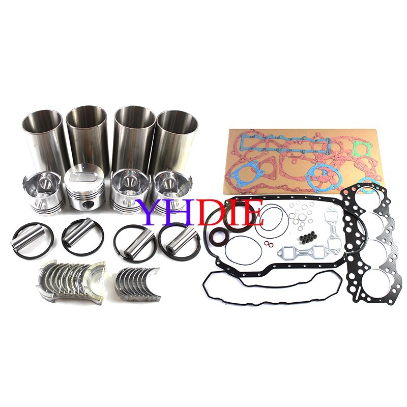 For Mitsubishi S4Q S4Q2 Overhaul Rebuild Kit Engine Piston Ring Liner ...