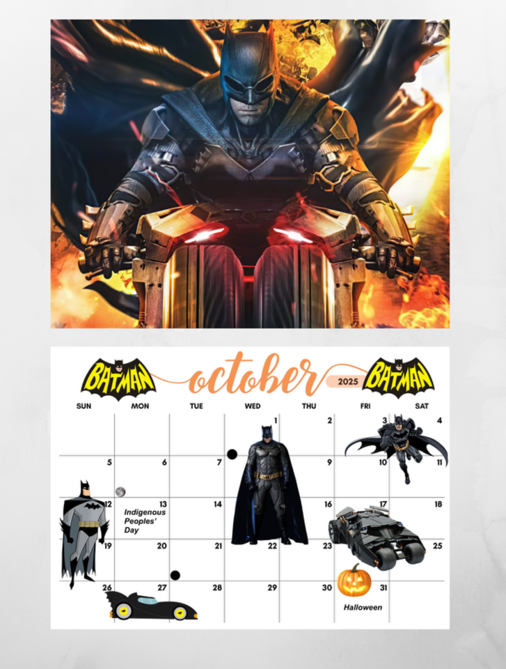 Justice League Wall Calendar 2026 | eBay