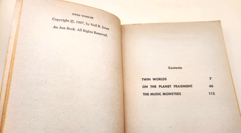 Neil R. Jones Book Lot of 5 - Professor Jameson Space Adventure Series ...