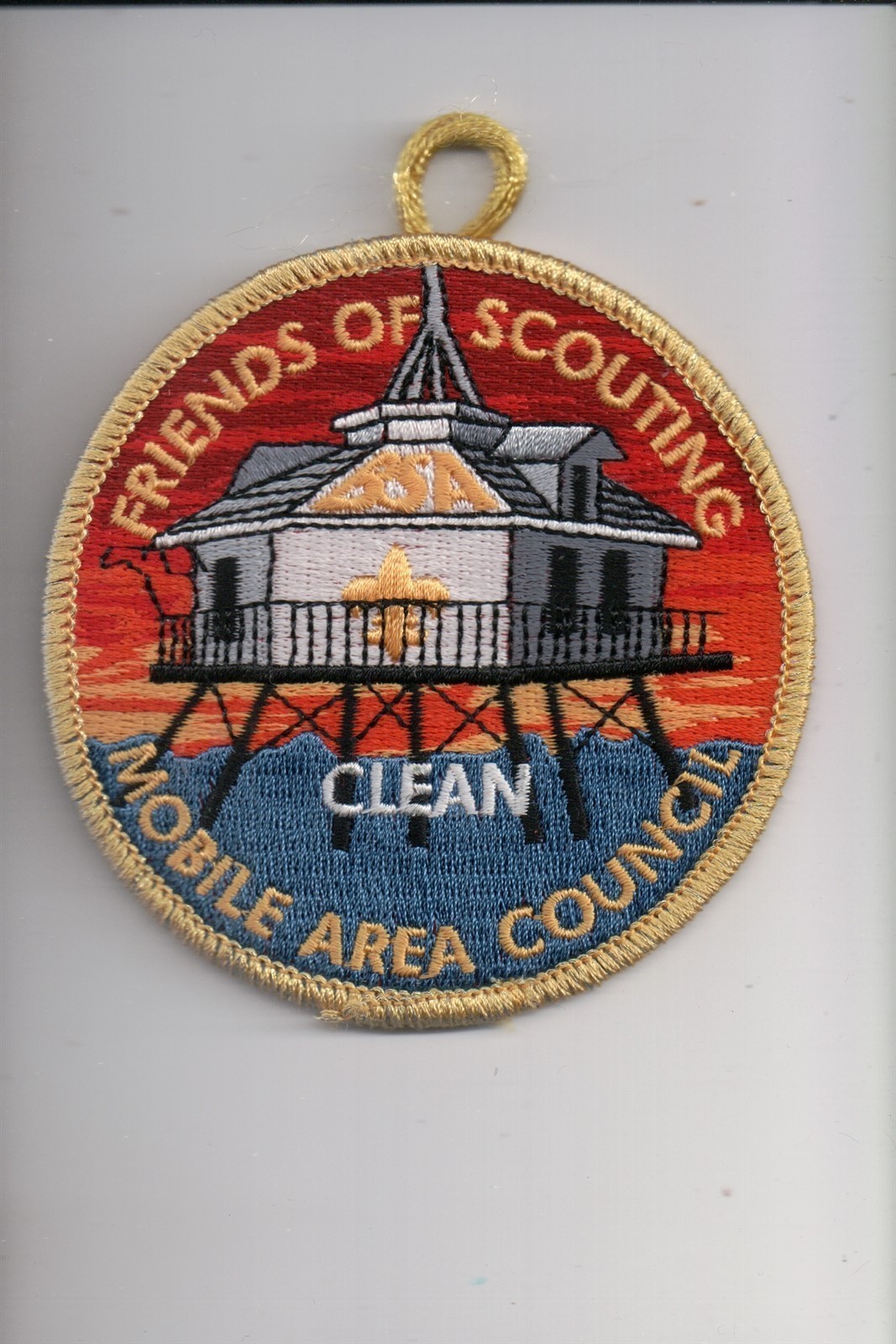 Mobile Area Council Friends Of Scouting FOS Clean patch | eBay