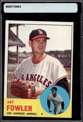 1963 Topps #454a Art Fowler | eBay