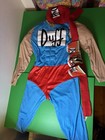 Simpsons Duffman Mens Muscle Costume Beer Holder Belt Duff Man Disguise ...