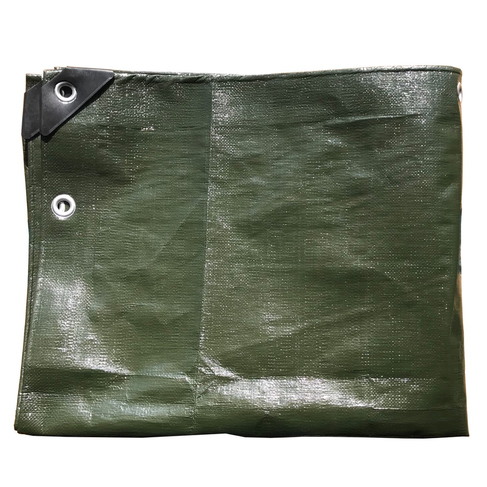 Waterproof Heavy Duty All Purpose Poly Tarp 12Mil Tarp Shade Cover 3 ...