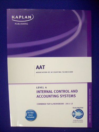 Internal Control and Accounting Systems - Combined Text and (Aat | eBay
