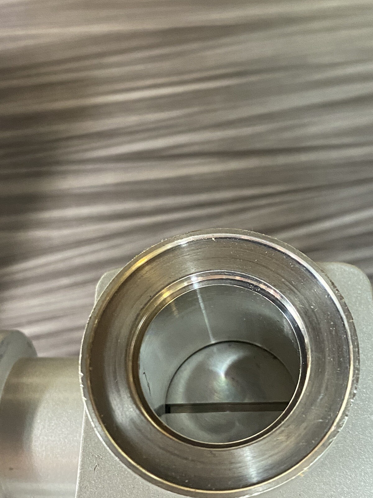 Never Varian Nw25 A/o Aluminum Right Angle Block Valve 1243-l6281-302 ...