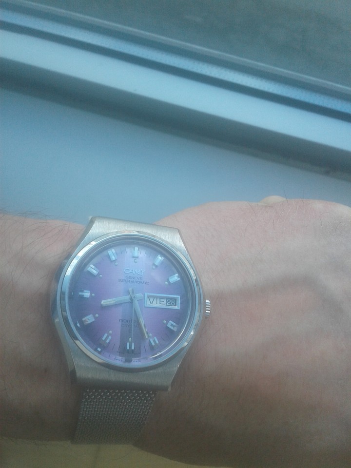 Camy Geneve SUPER AUTOMATIC MONTEGO CRYSTAL 6 Vintage Collection NOS ...