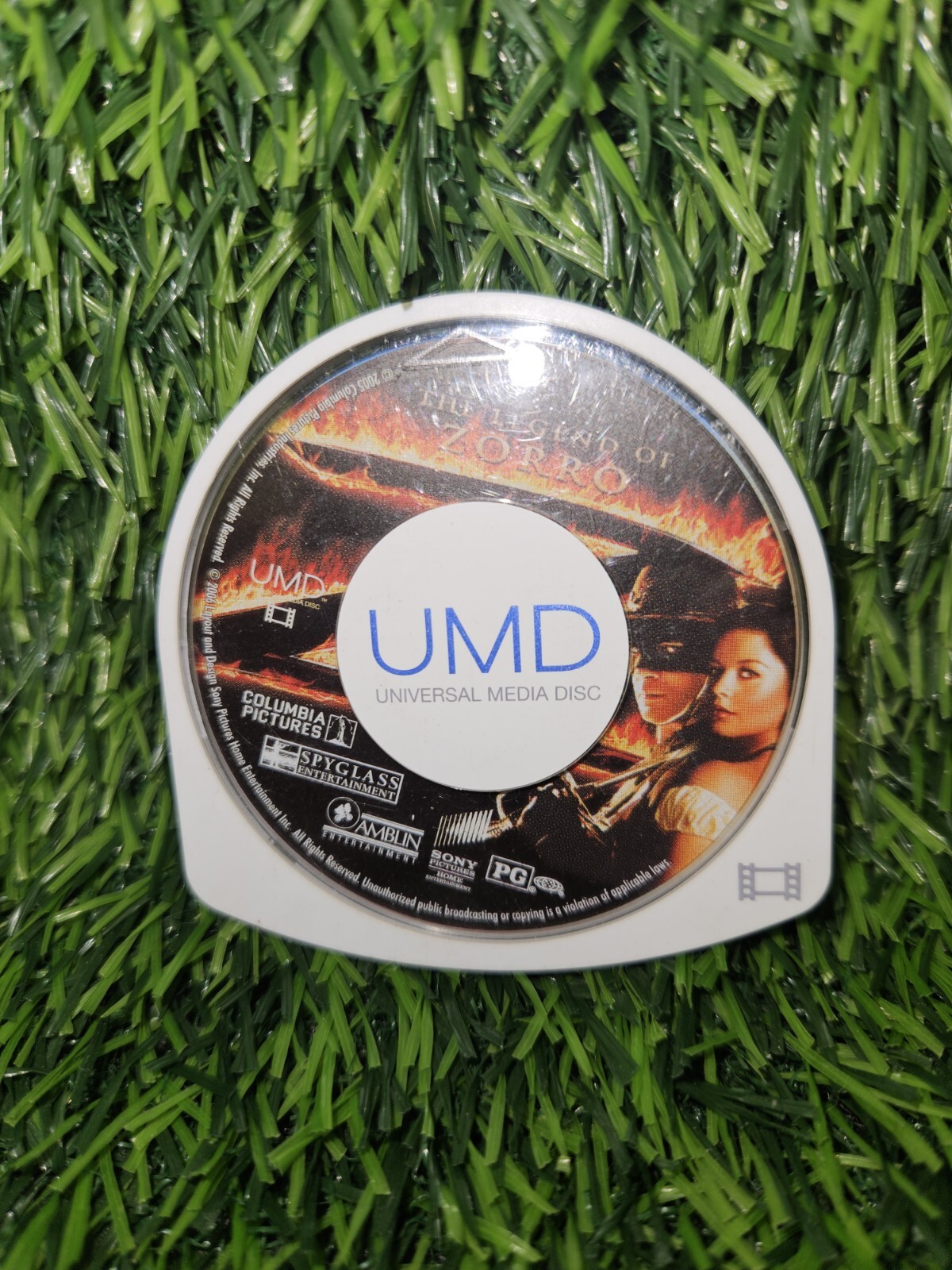 Psp Video - The Legend of Zorro Sony PlayStation Portable UMD Disc Only ...