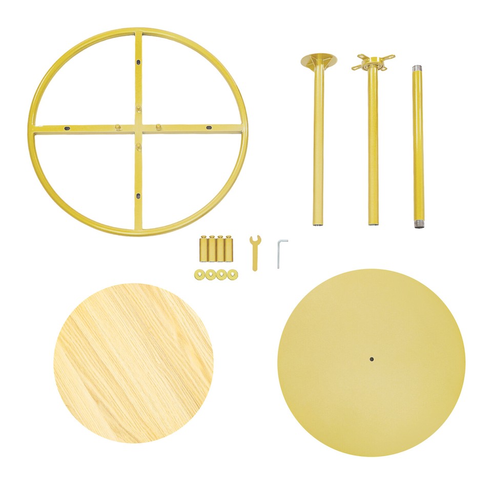 Round Clothing Rack, Clothes Display Rack, Rotatable Garment Rack Gold ...