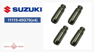 Suzuki OEM 11115-45G70(x4) Motorcycle Guide Valve Set P/N From Japan | eBay