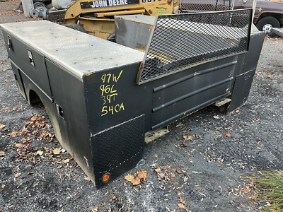 Stahl Dually Utility Service Body Dual Rear Wheel DRW Tool Truck | eBay