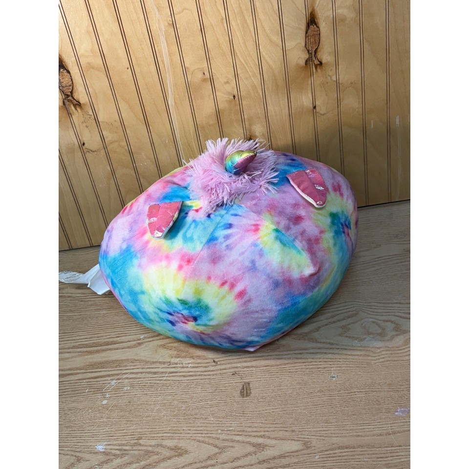 Smoochy Pals Pastel Tie Dye Unicorn Plush Soft & Cuddly Stuffed Animal ...