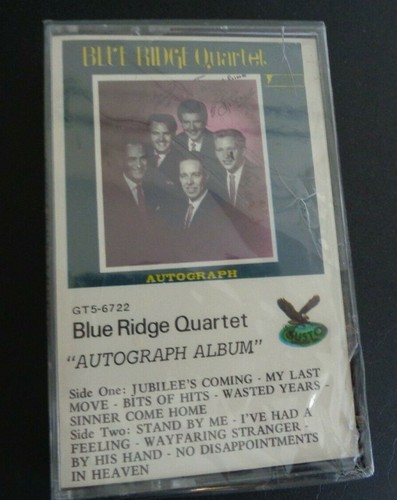 BLUE RIDGE QUARTET Autograph Album Cassette Tape NEW Christian Music ...