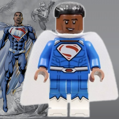 LEGO Val Zod Earth 2 Black Superman Super Heroes Minifigure New DC ...