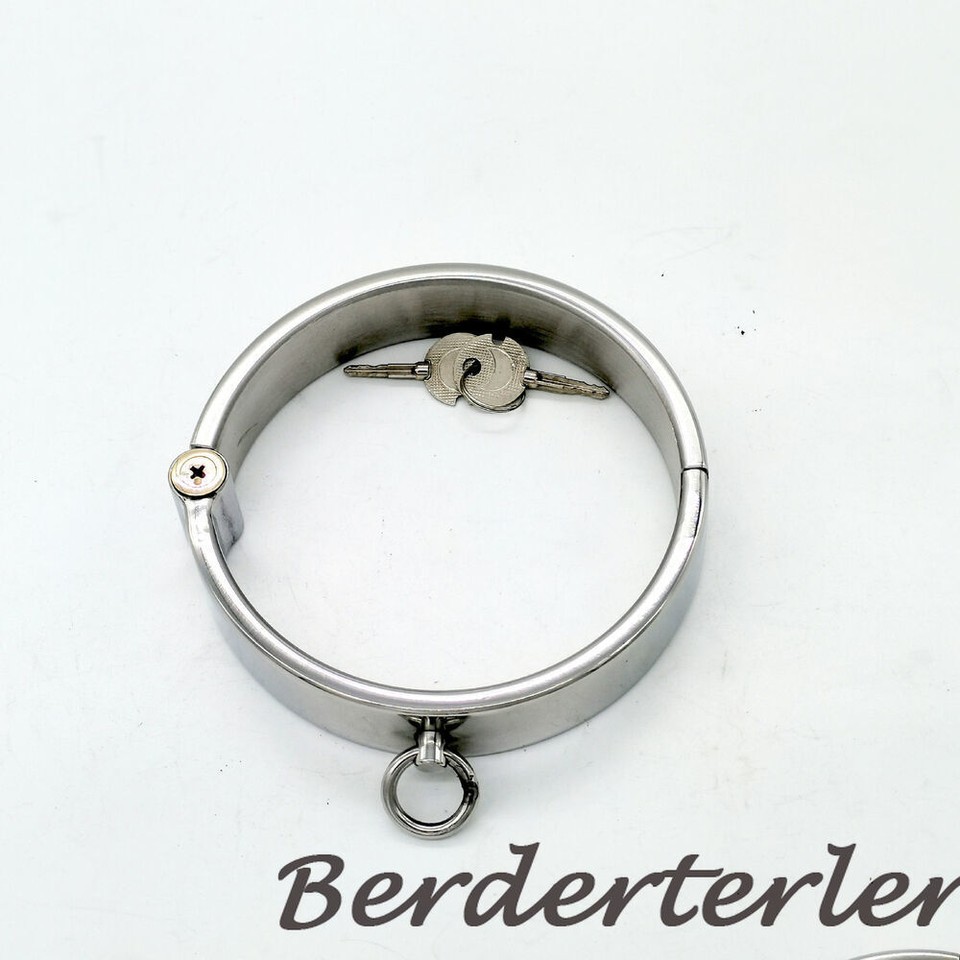 Customizable Size Stainless Steel Round/Oval Neck Collar Ankle Shackle ...