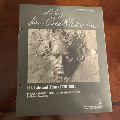 Johann Van Beethoven His Life and Times 1770-1804 Program notes R ...