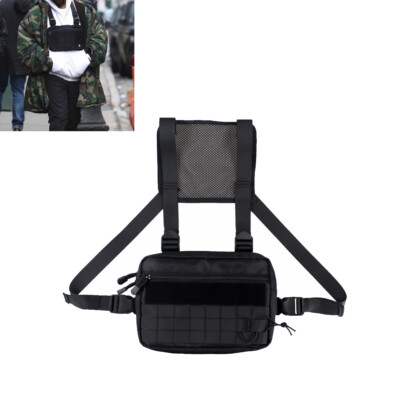 Molle Pouch Chest Rig Military Tactical Chest Bag Functional Package ...