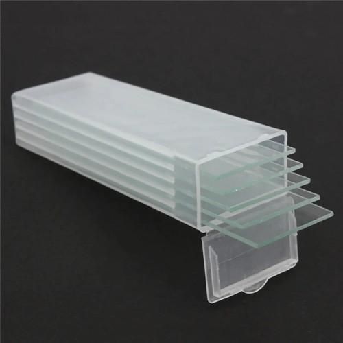 5Pcs 1mm Thickness Glass Coverslips Single Concave Microscope Glass ...