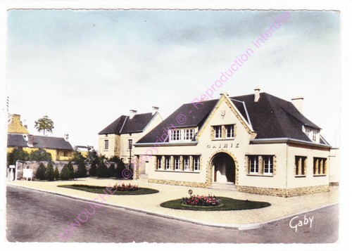 CPSM 50430 LESSAY Hôtel de ville Edt ARTAUD ca1960 | eBay