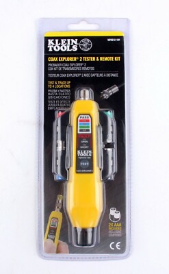 Klein Tools VDV512-101 Coax Explorer 2 Tester with Remote Kit ...