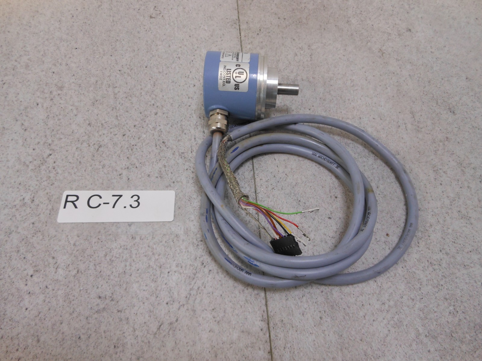 Wachendorff WDG 58B-5000-ABN-I05-K3 Inkremental Drehgeber PPR 5000 mit ...