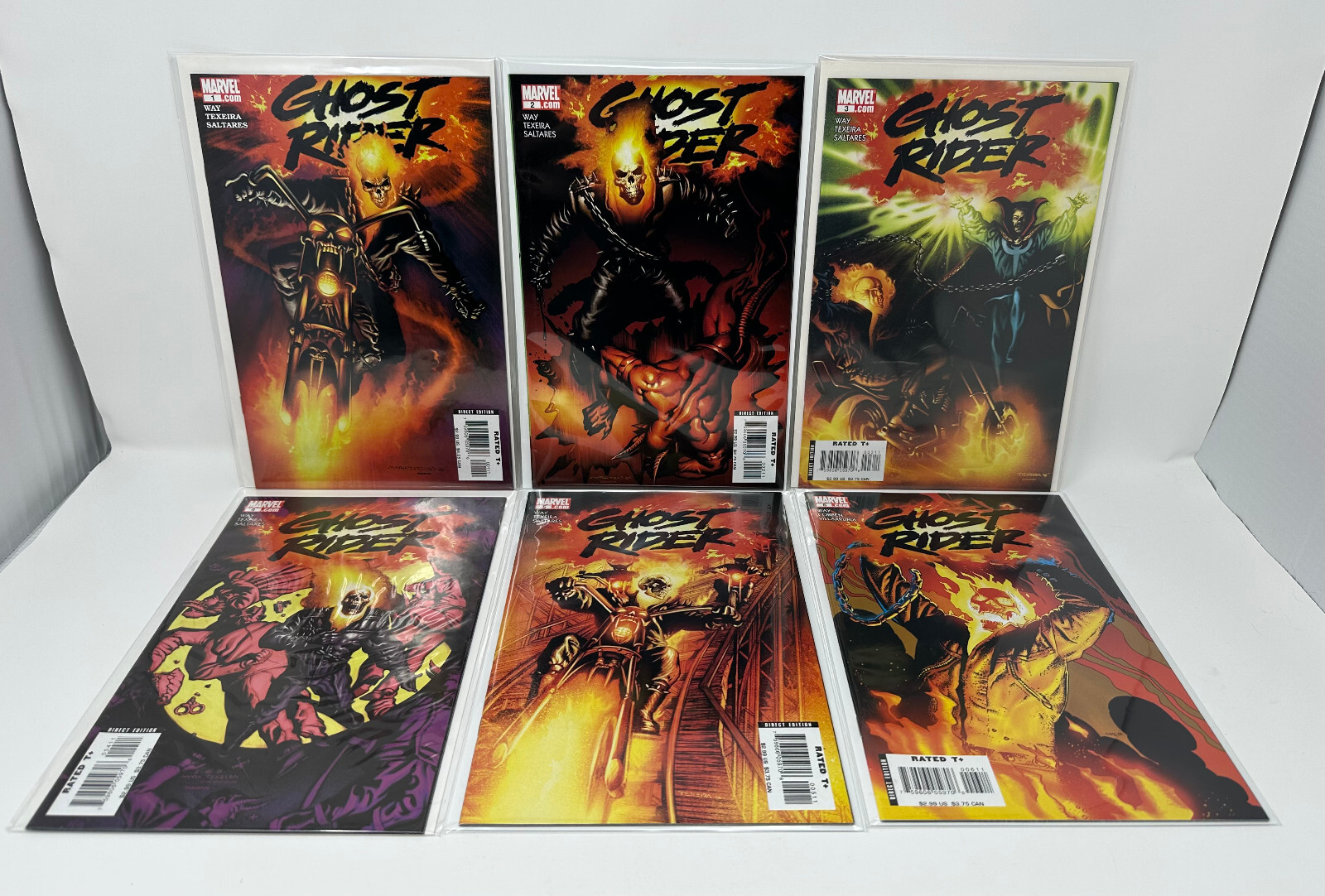Marvel Ghost Rider 1-6 2006 Vol. 5 VF/NM Mark Texeira Daniel Way See ...