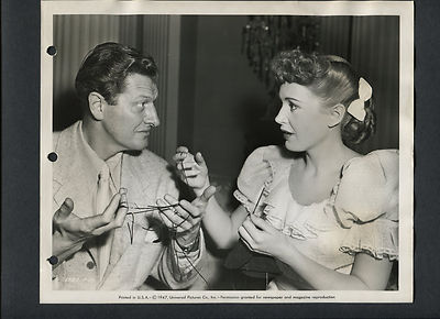 PHYLLIS CALVERT -1947 TIME OUT OF MIND -HER AMERICAN FILM DEBUT - KEY ...