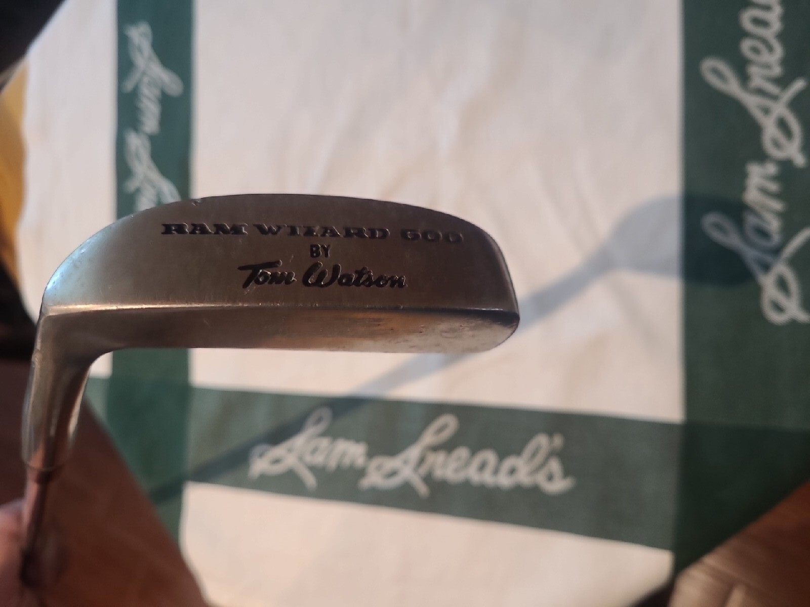 Ram Wizard 600 by Tom Watson Flange Blade Putter 34 1/2" Long used RH ...