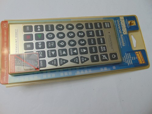 Innovage Products Jumbo Universal Remote Control 8 Devices - New ...